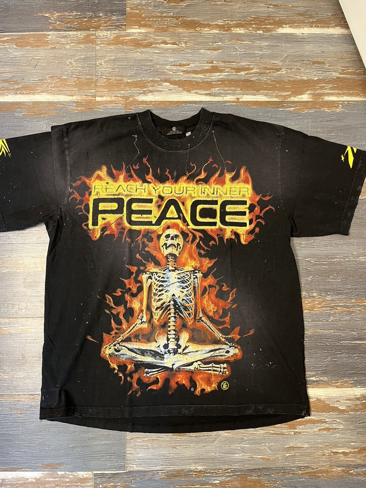 HELLSTAR *Friends and Family* Reach Your Inner Peace Tee | Grailed