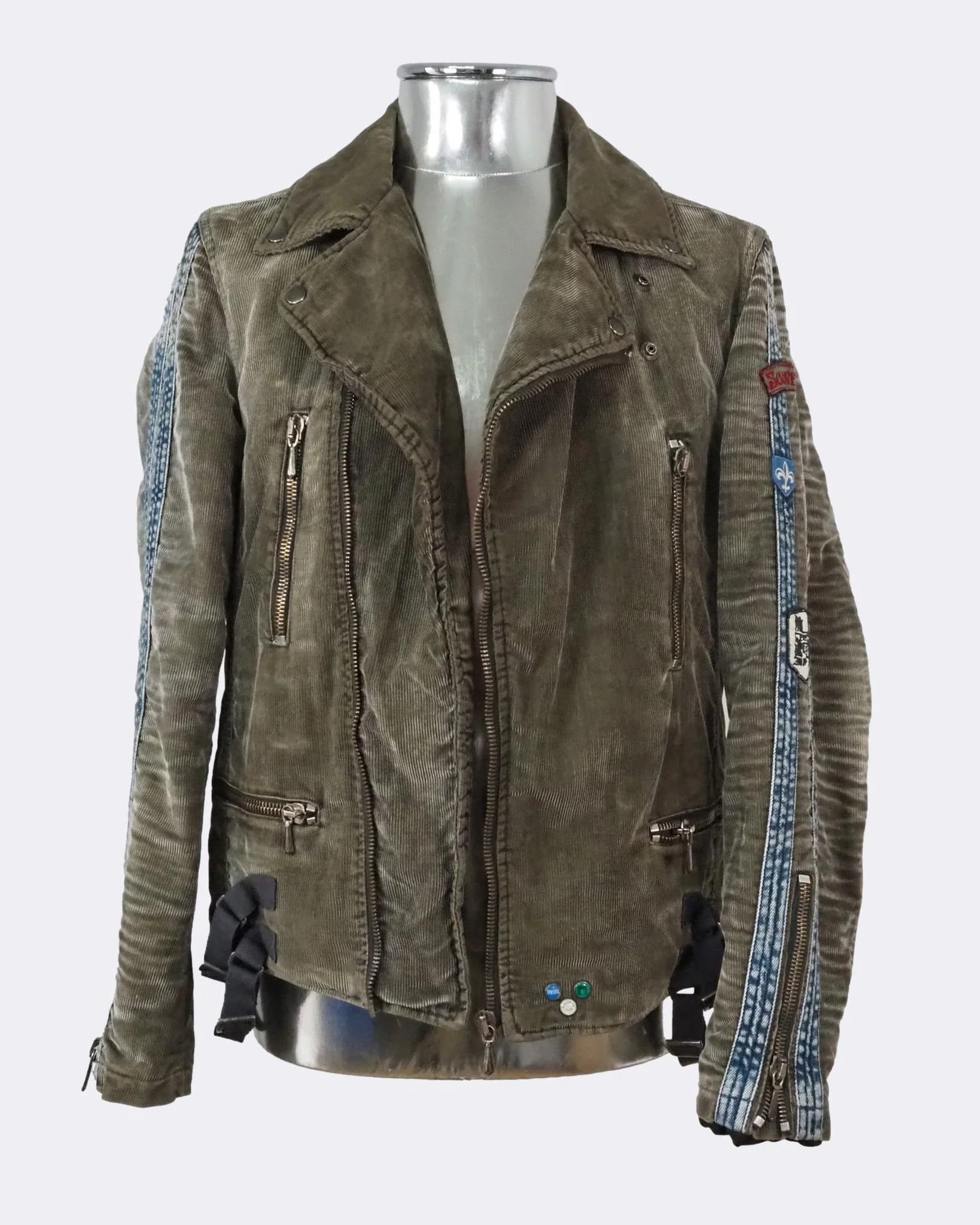 Pre-owned Diesel Devil May Cry Iconic Corduroy Biker Jacket Large$1250 ...