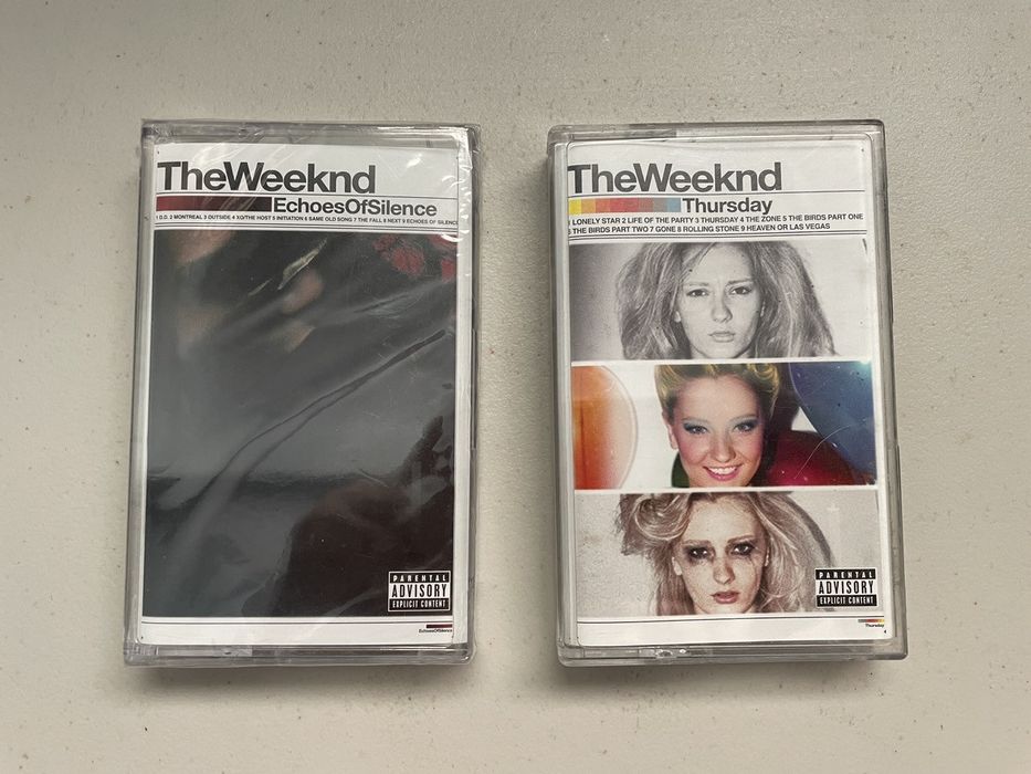 The Weeknd The Weeknd Echoes of Silence & Thursday Cassette Tape Bundle ...