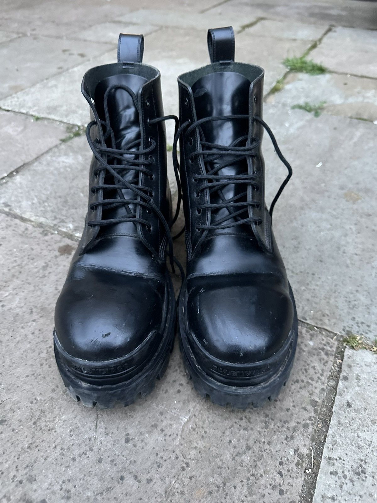 Balenciaga Balenciaga strike boot | Grailed