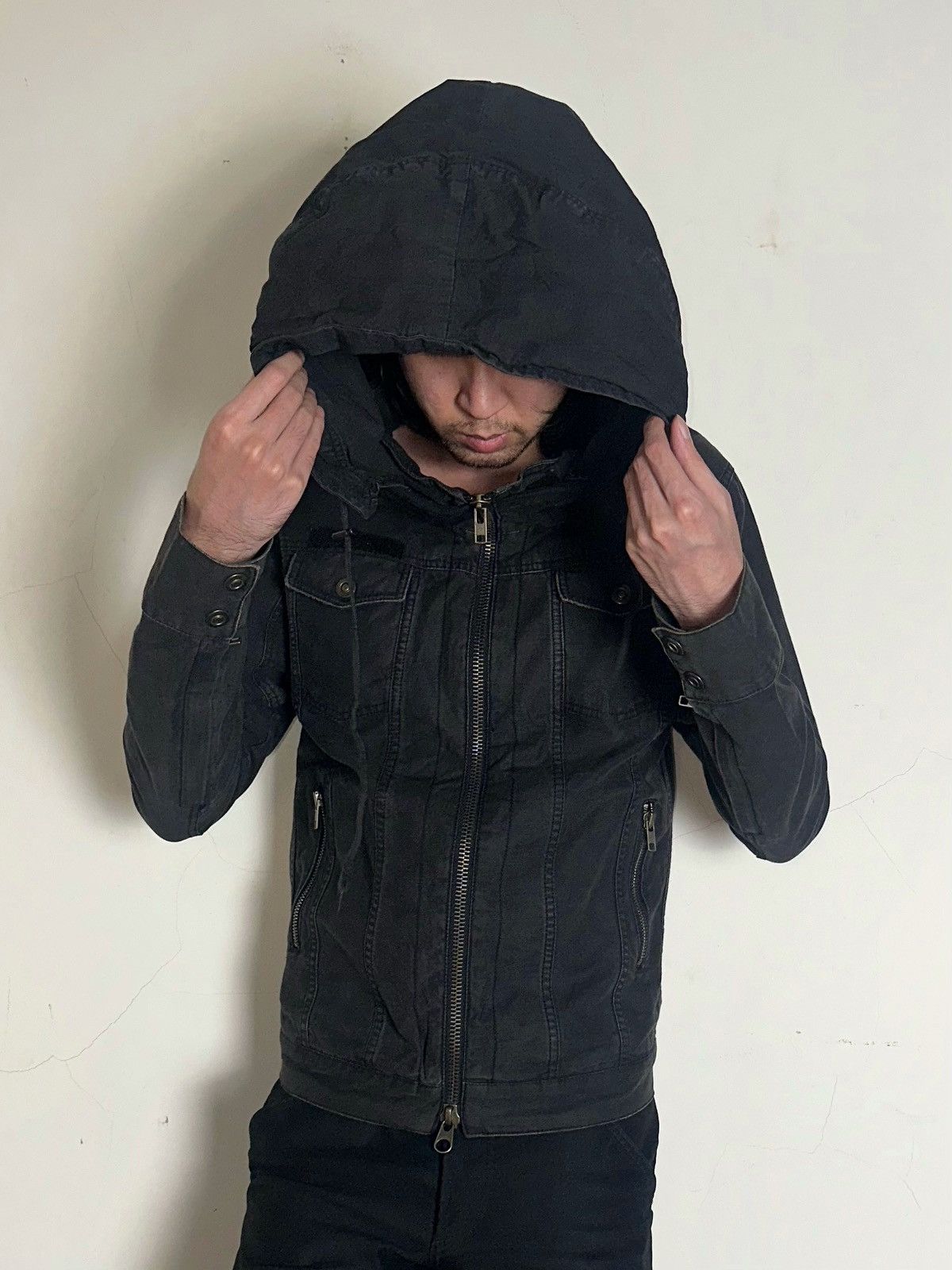 GOA G.O.A. Black Bono Hooded Jacket | Grailed