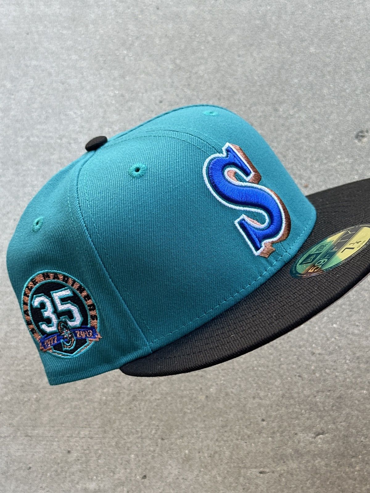 New Era Seattle Mariners OG Copperhead Top 30 Fitted Hat 7 1/4 | Grailed
