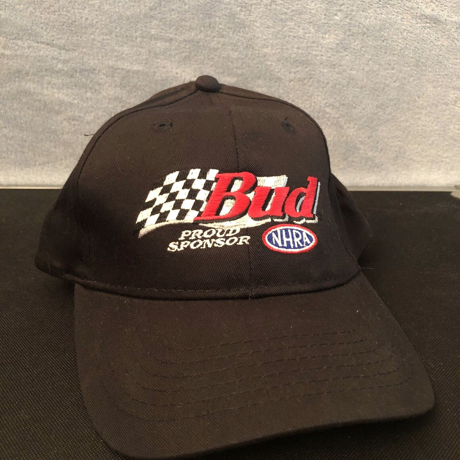 Budweiser Budweiser Mens Black Baseball Hat. Adjustable Strap Cap ...