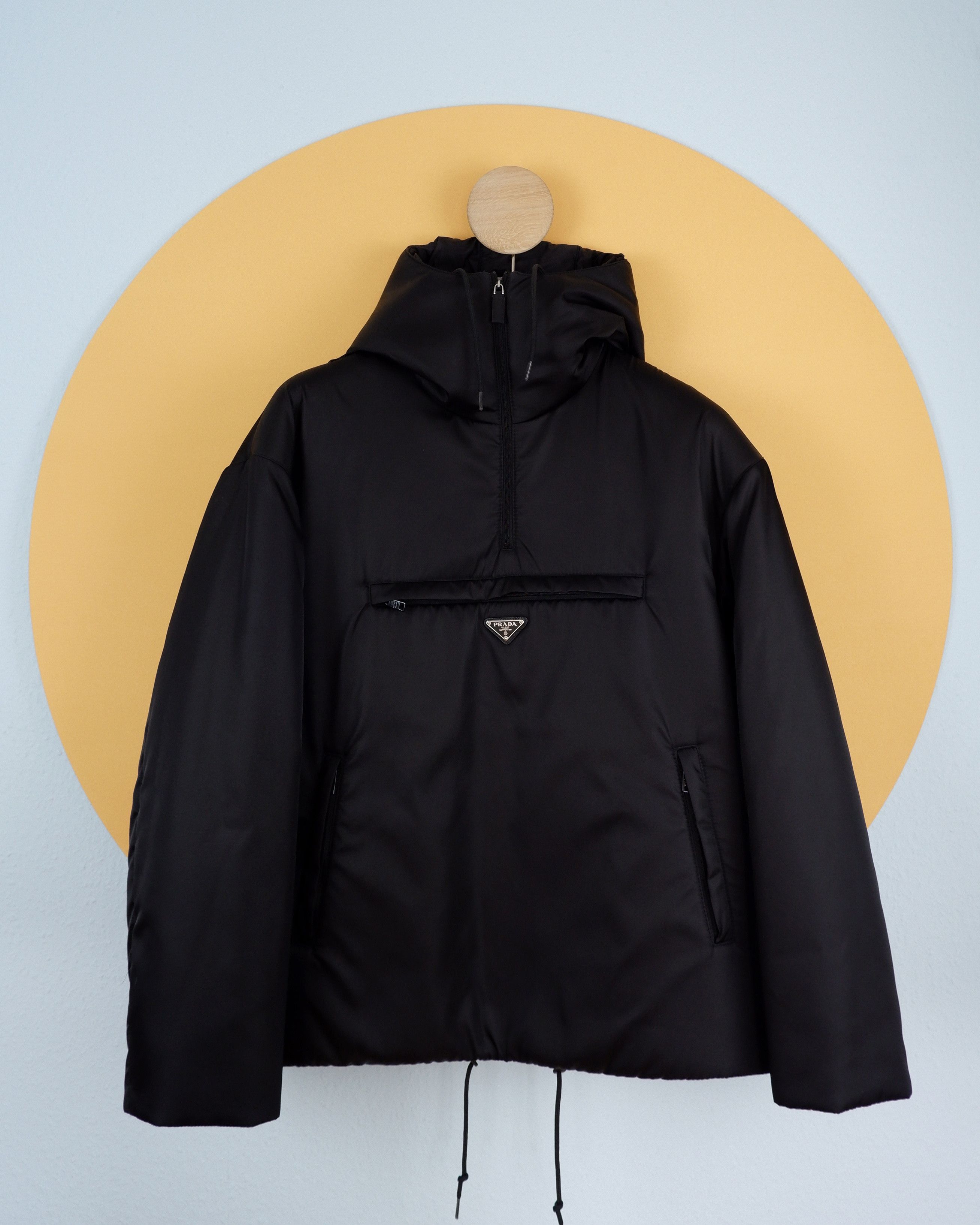 Prada Rare! Prada nylon padded puffer anorak AW18 | Grailed