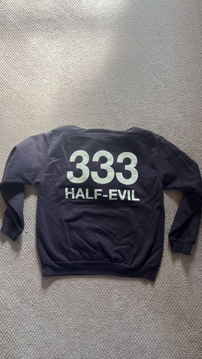 Half Evil Half evil - brown and cream logo | Grailed