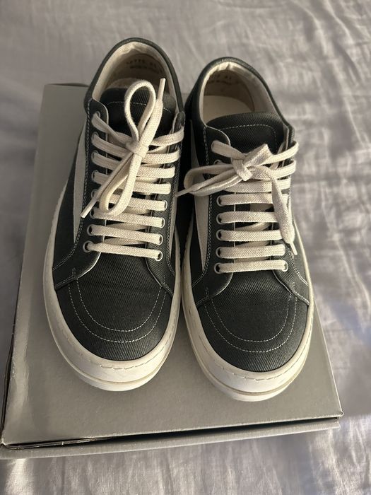 Rick Owens Rick Owens DRKSHDW Vintage Grey Vans | Grailed