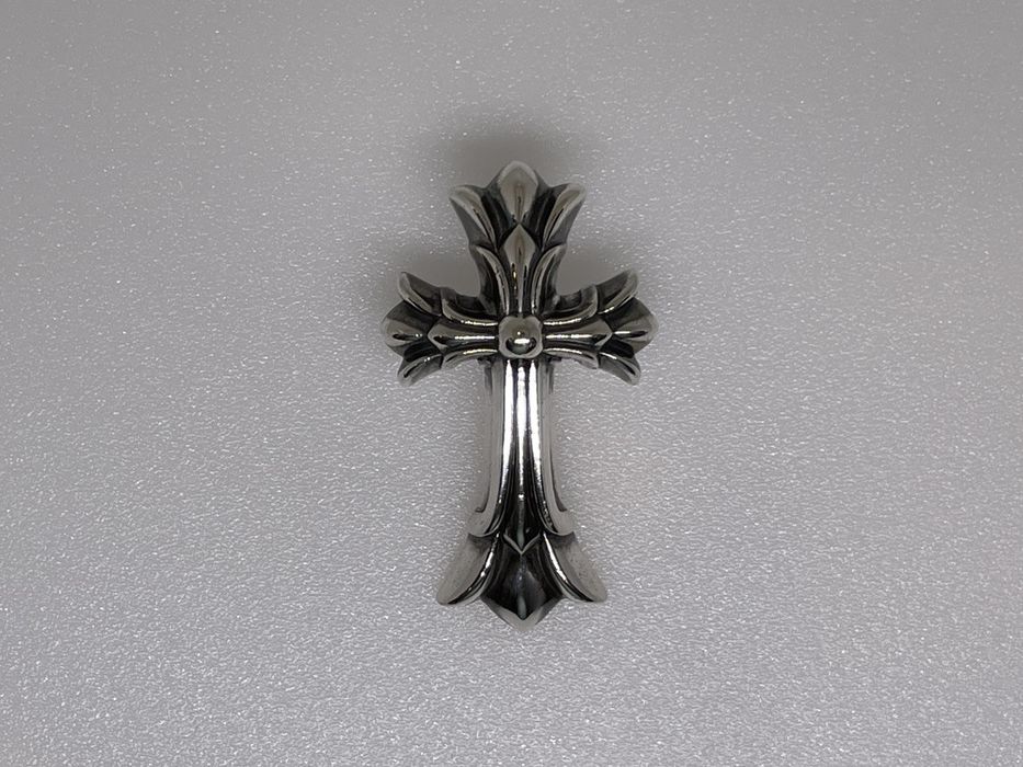 Chrome Hearts Chrome Hearts Double CH Cross Pendant Small | Grailed