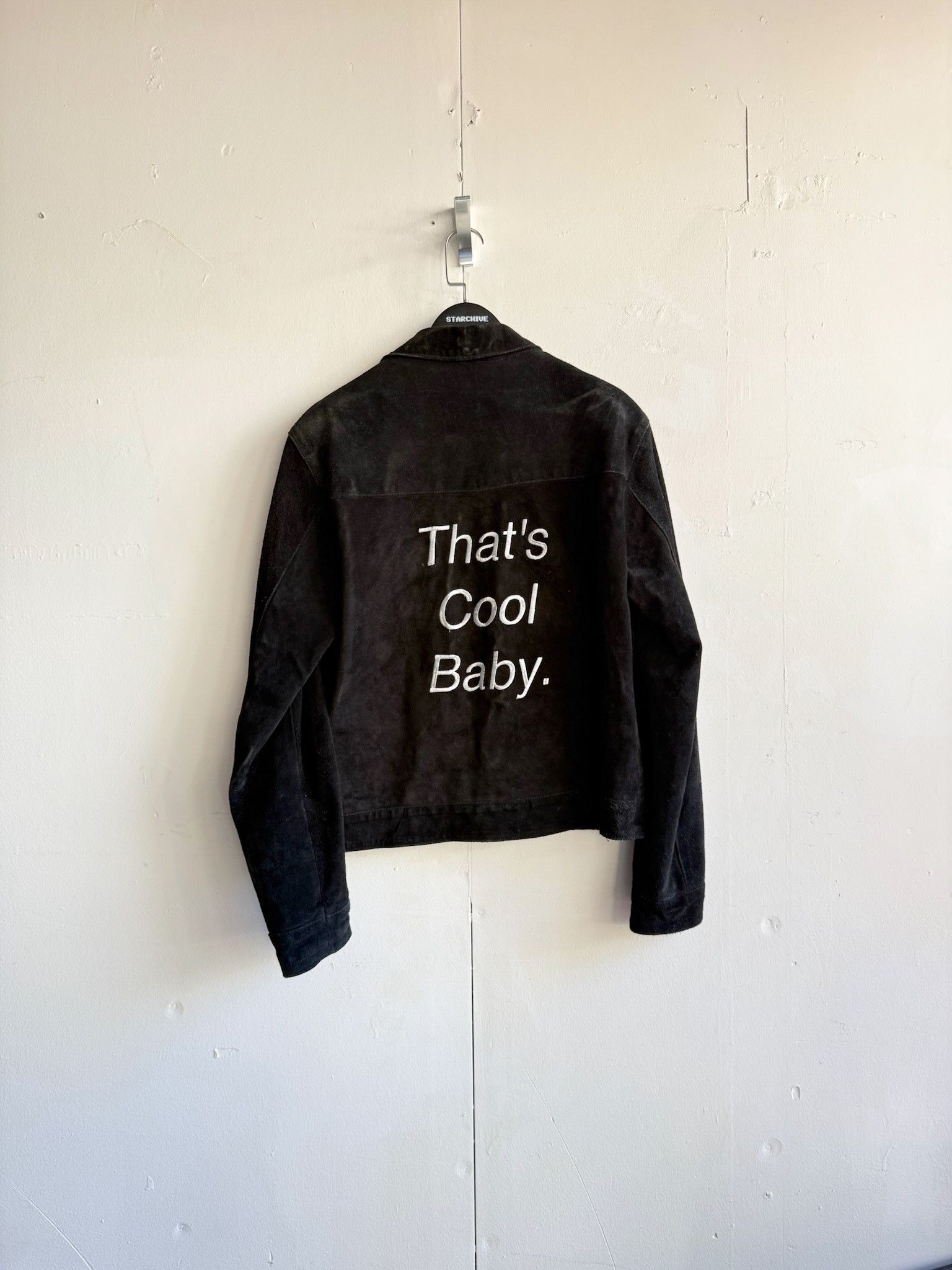ALEXANDER DIGENOVA AD THATS COOL BABY SUEDE TRUCKER JACKET | Grailed