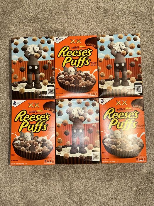 Kaws KAWS x Reese’s Puffs Cereal | Grailed