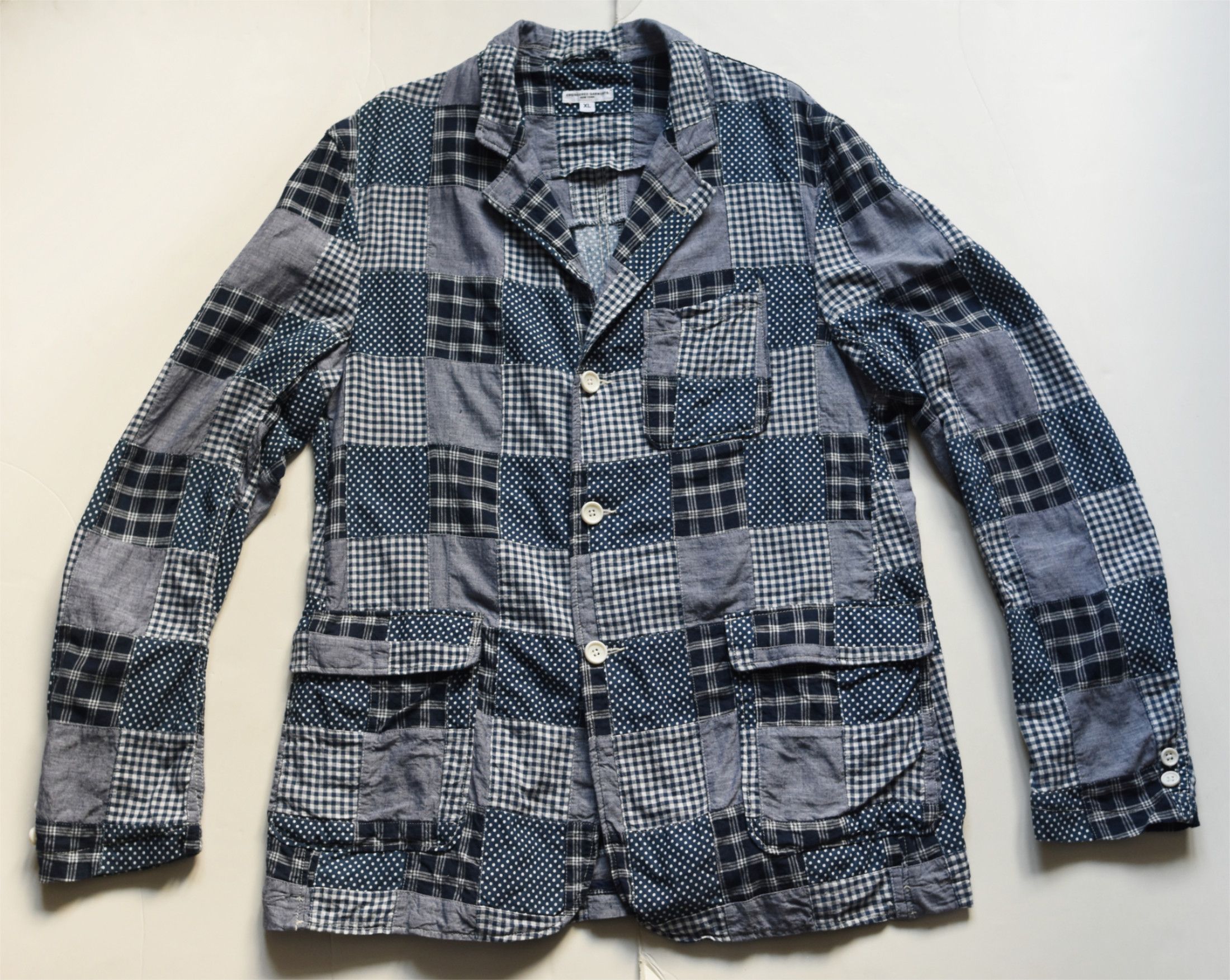 Engineered Garments Engineered Garments Baker Jacket SS13 Patchwork ...