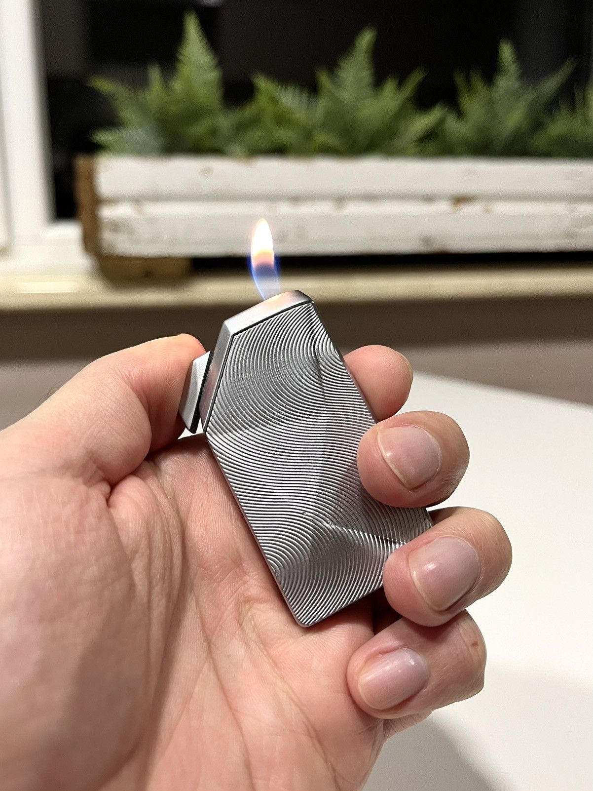 Vintage ASYMMETRICAL MARLBORO METAL ROCK LIGHTER CHROME HEARTS Y2K ...