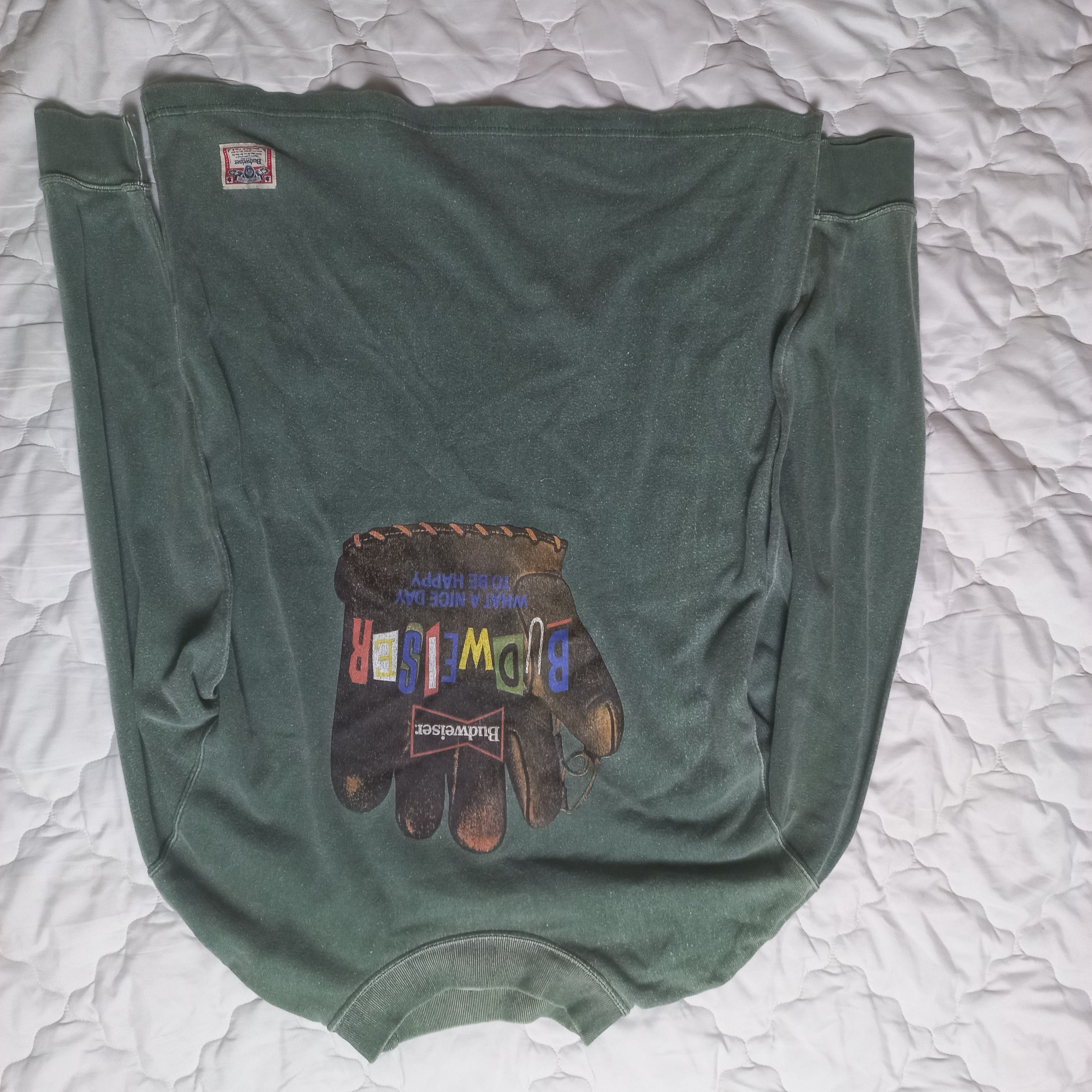 Vintage Budweiser Baseball Gloves Vintage | Grailed