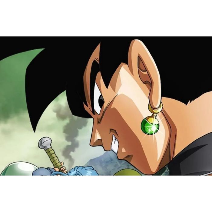 Vintage DBZ DragonballZ Potara Fusion Earrings Goku Vegeta Gotenks ...