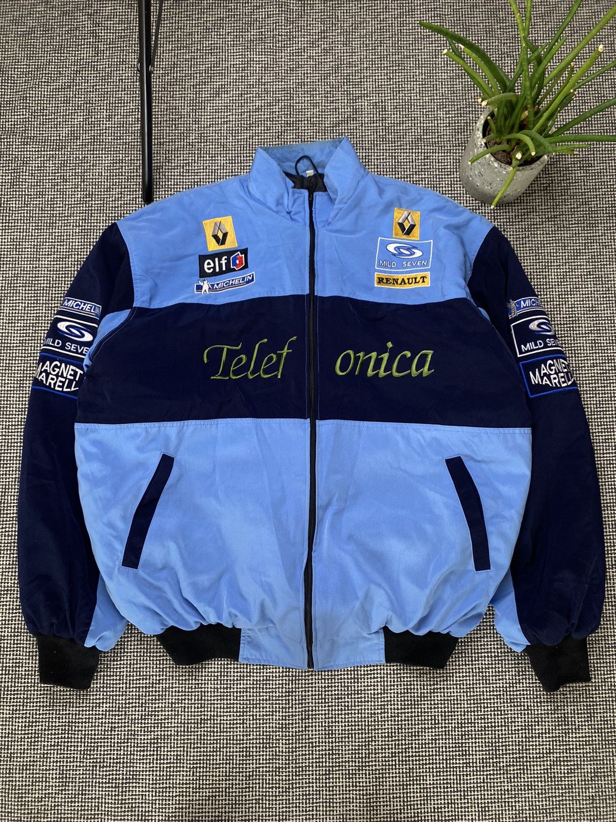 Racing × Streetwear × Vintage Renault mild seven Telefonica F1 vintage ...