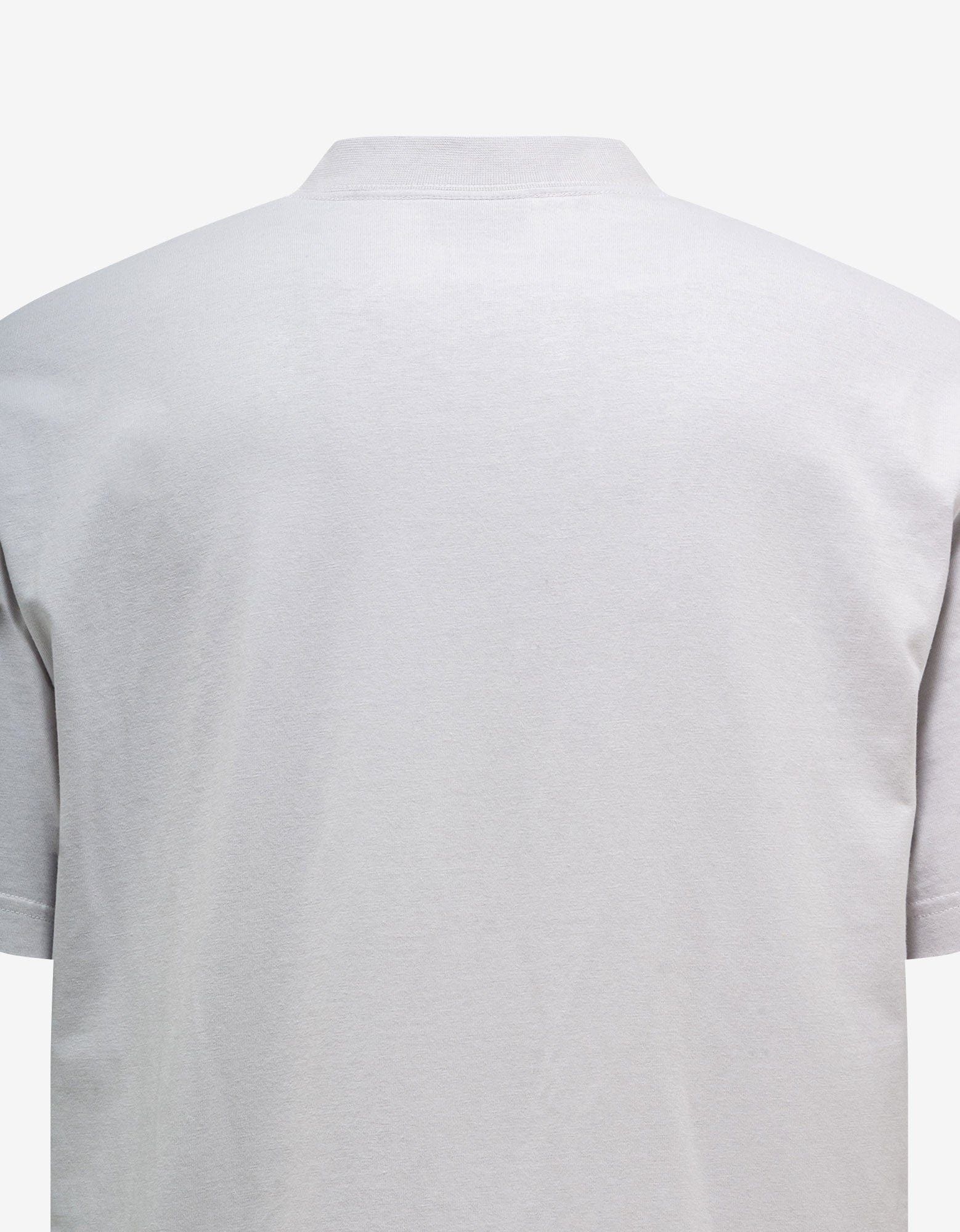 Balenciaga White Reverse Logo Medium T-Shirt | Grailed