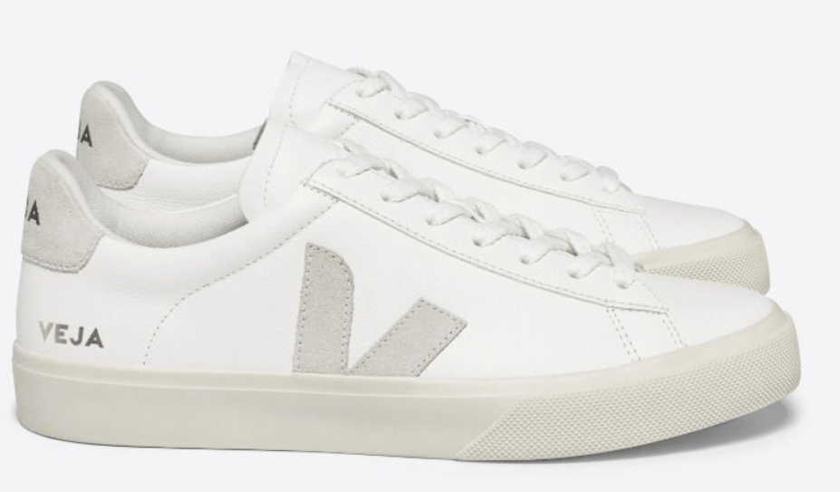 Veja Off-white and Grey Veja Campo Sneakers | Grailed