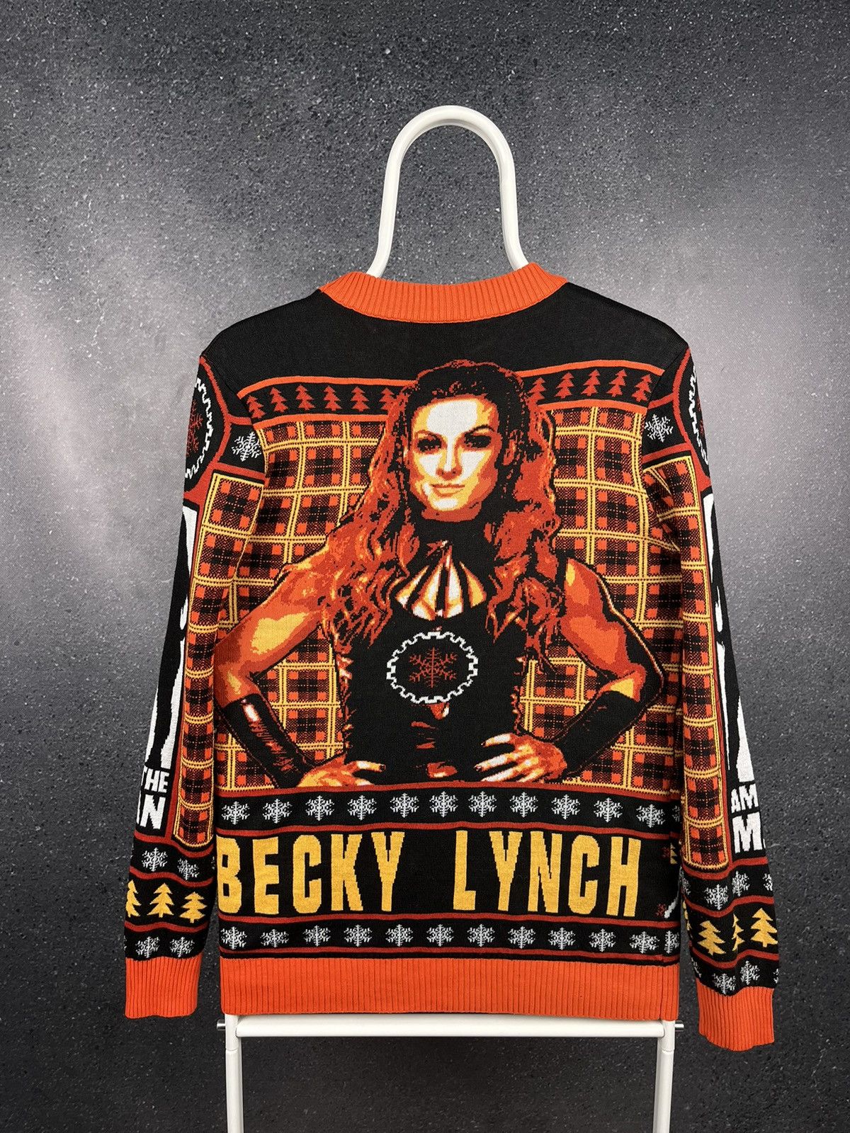 Wwf 🐅Sweater WWE Becky Lynch Am The Man 2021 WrestleMania 2024🐅 | Grailed