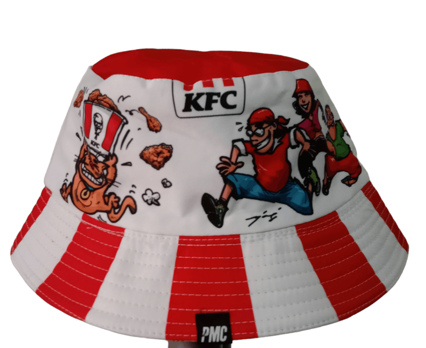 Streetwear KFC Ujang Malaysia PMC Limited Edition Reversible Bucket Hat ...