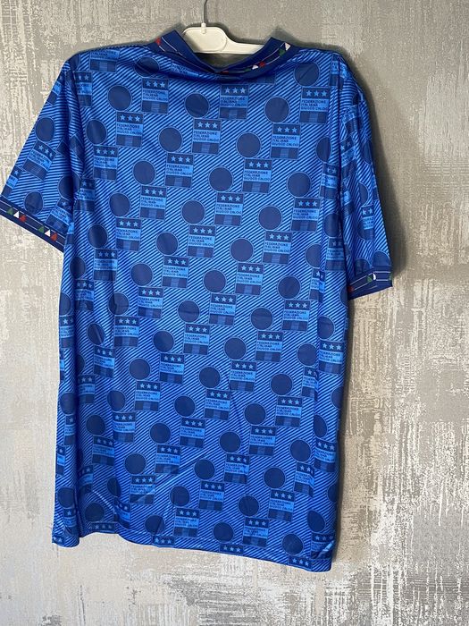 Soccer Jersey 1994 Vintage Italy Diadora Soccer Jersey National Team ...