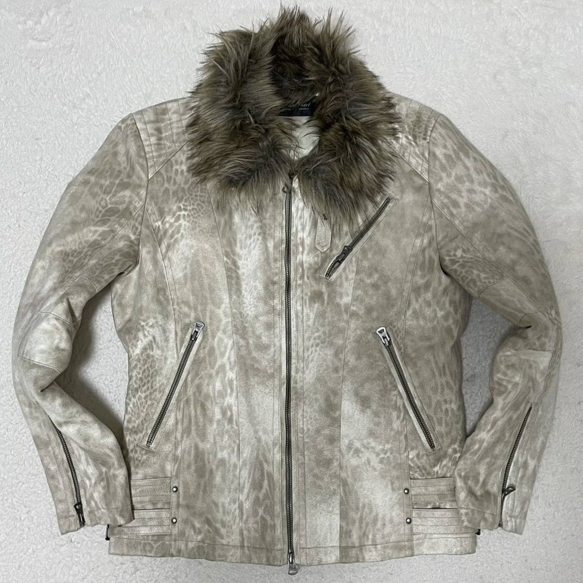 Tornado Mart Suede Tornado Mart Jacket with detachable fur | Grailed