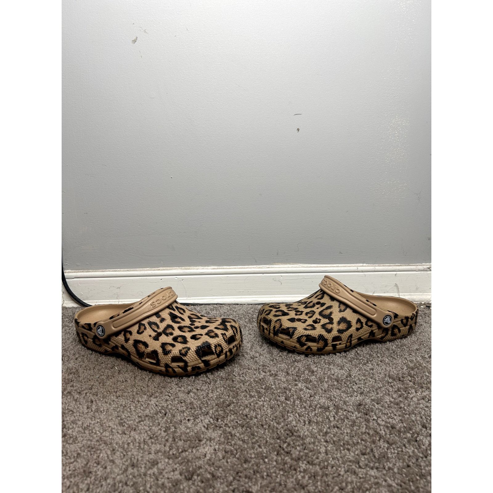 Crocs × Hype × Streetwear Crocs Classic Cheetah Print Clogs | Grailed