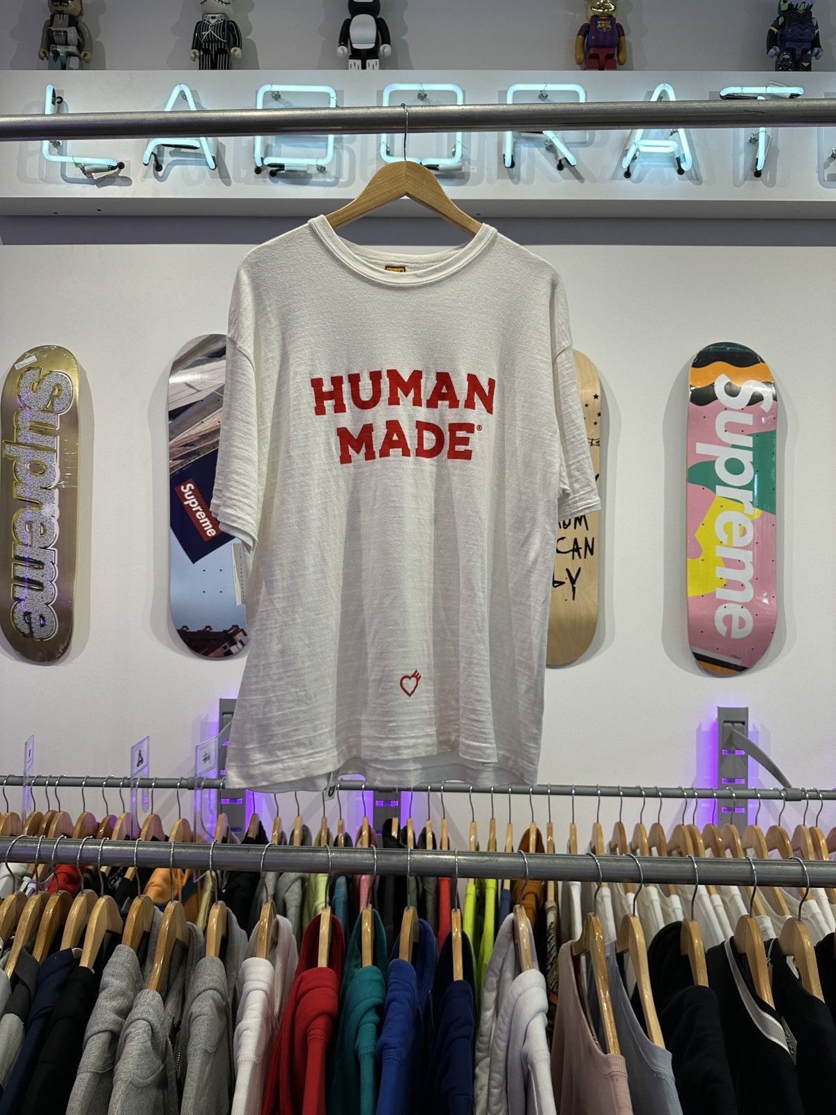 Human Made Human made logo tee | Grailed