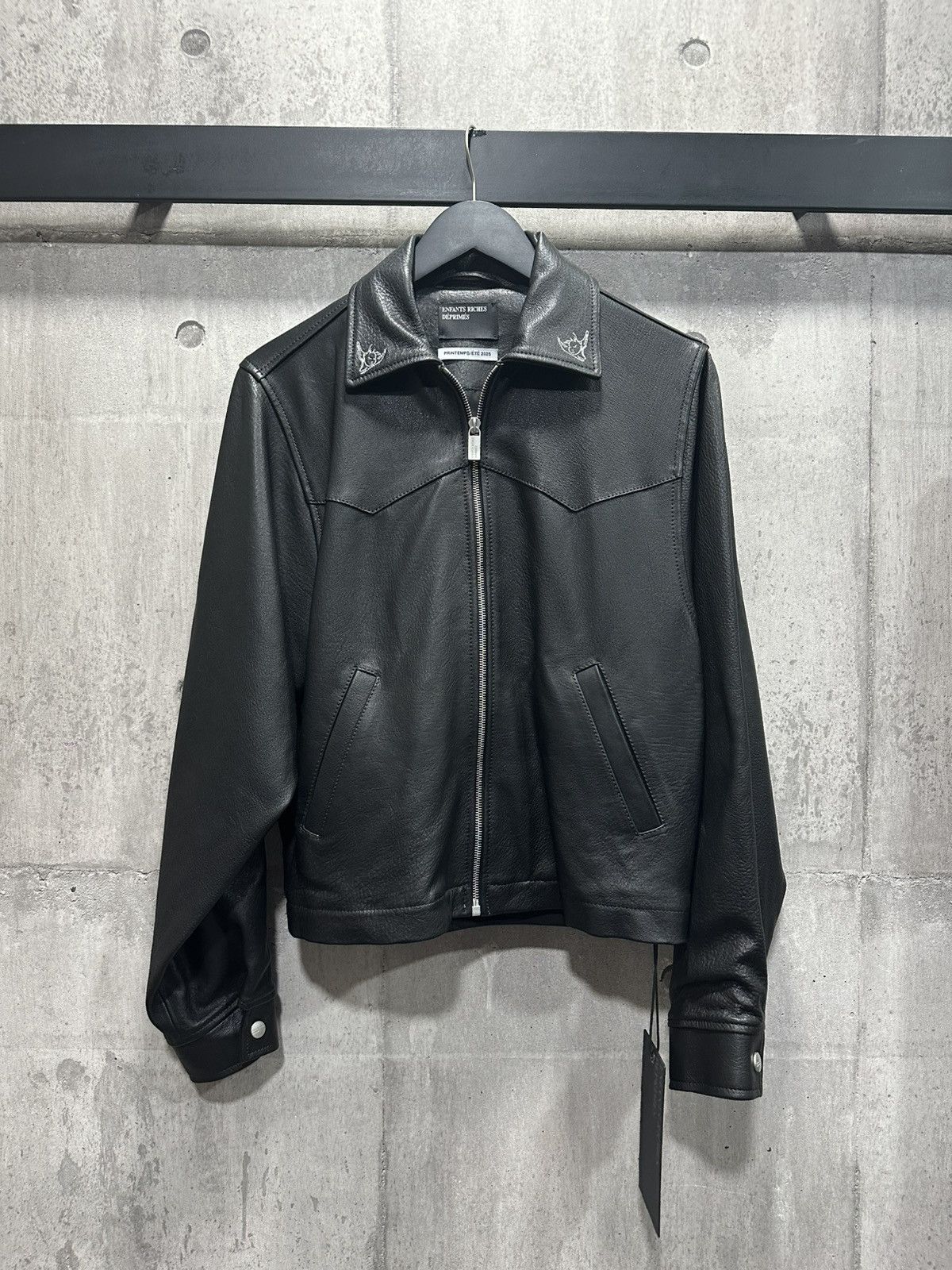 Enfants Riches Deprimes ERD Principe De L'amour Western Leather Jacket ...