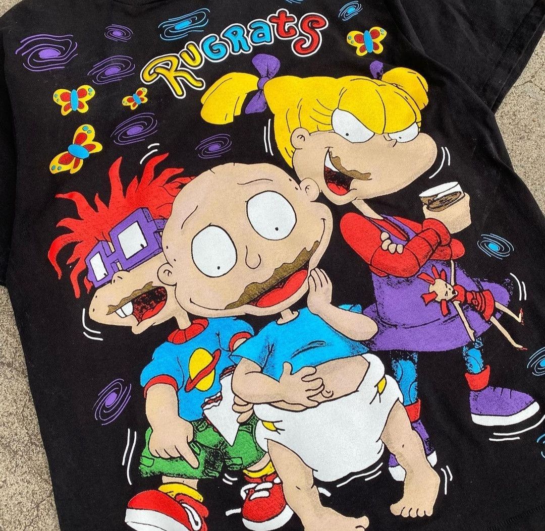 Custom Extreme Rare Boots Rugrats All Characters | Grailed