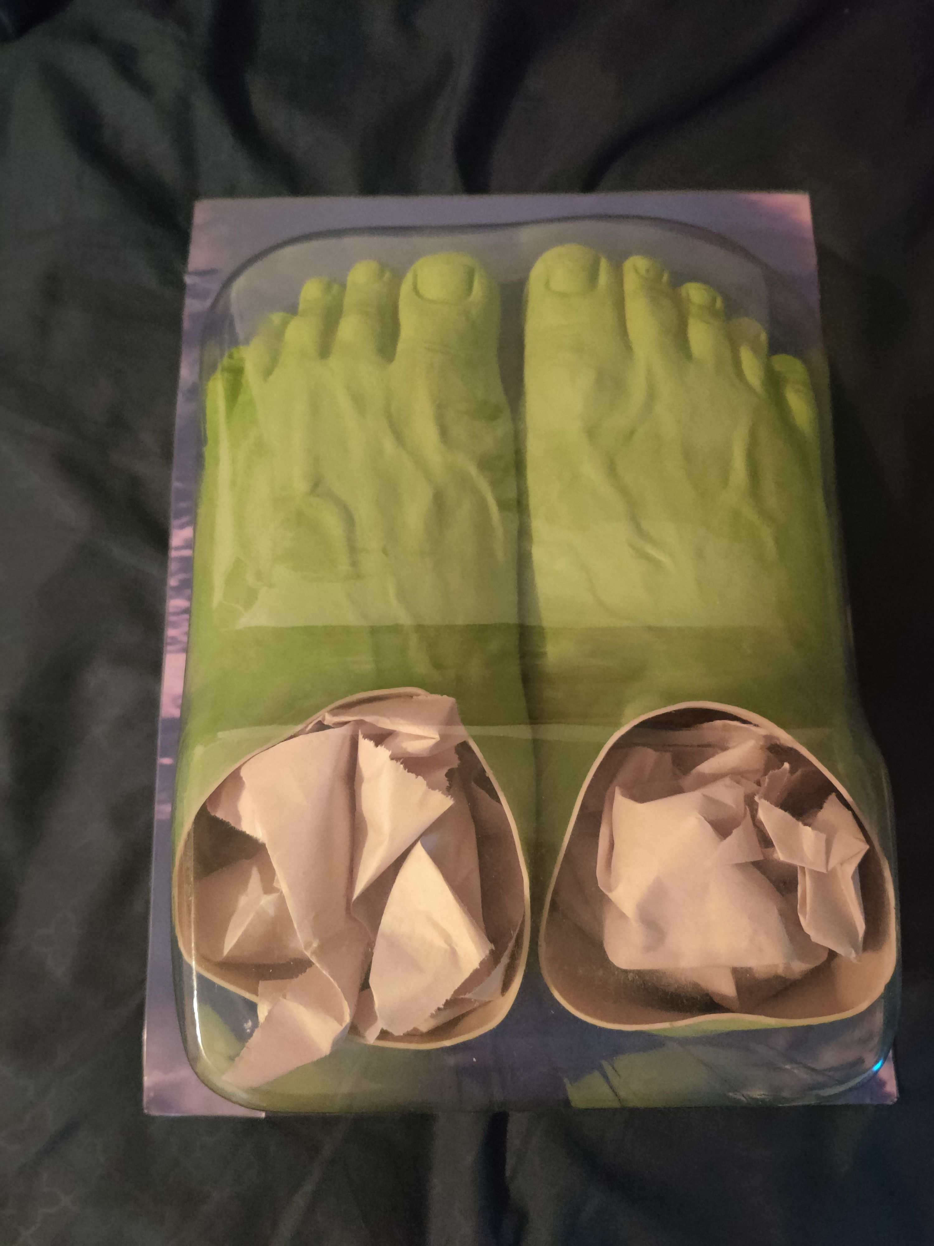Imran Potato Imran Potato Caveman Foot Slippers Green 'Hulk' DS 2022 ...