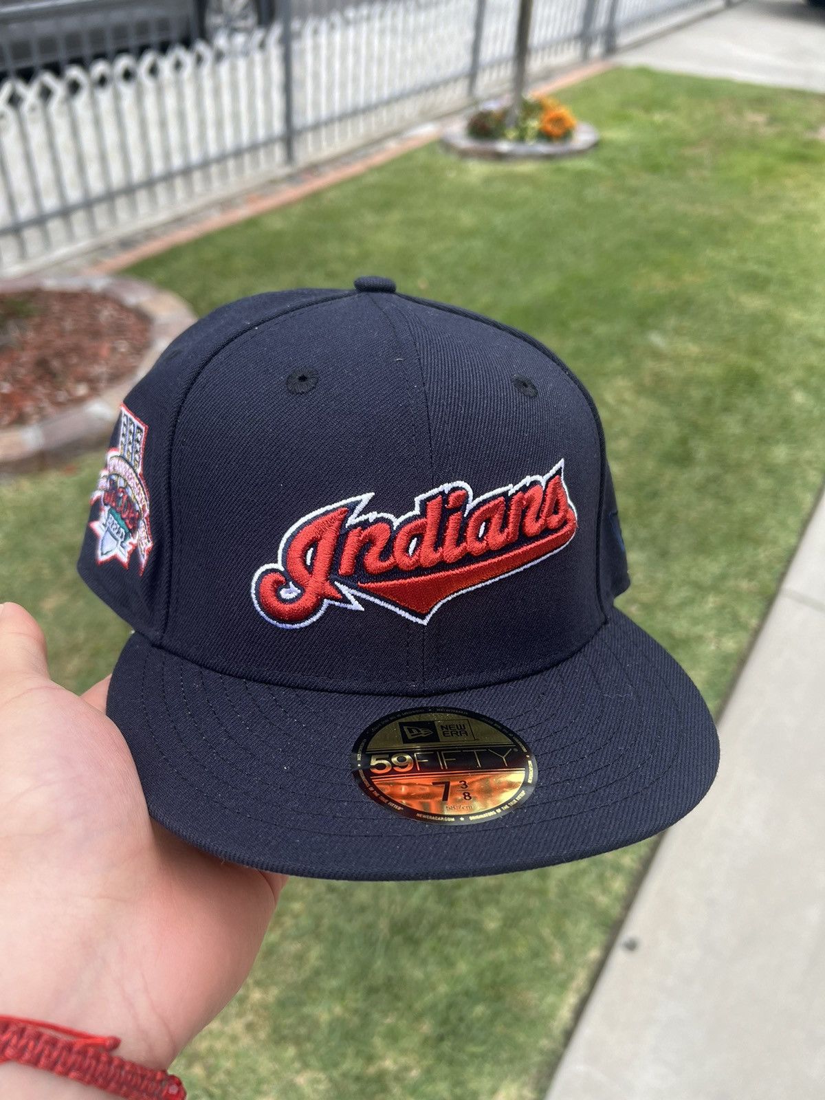 Hat Club cleveland guardians 10th anniversary stadium patch wordmark ...