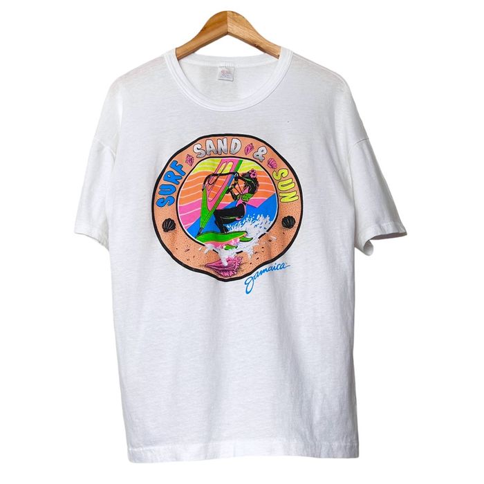 Vintage 80s Surf Sand & Sun Beach Bikini Vintage Graphic Tee | Grailed