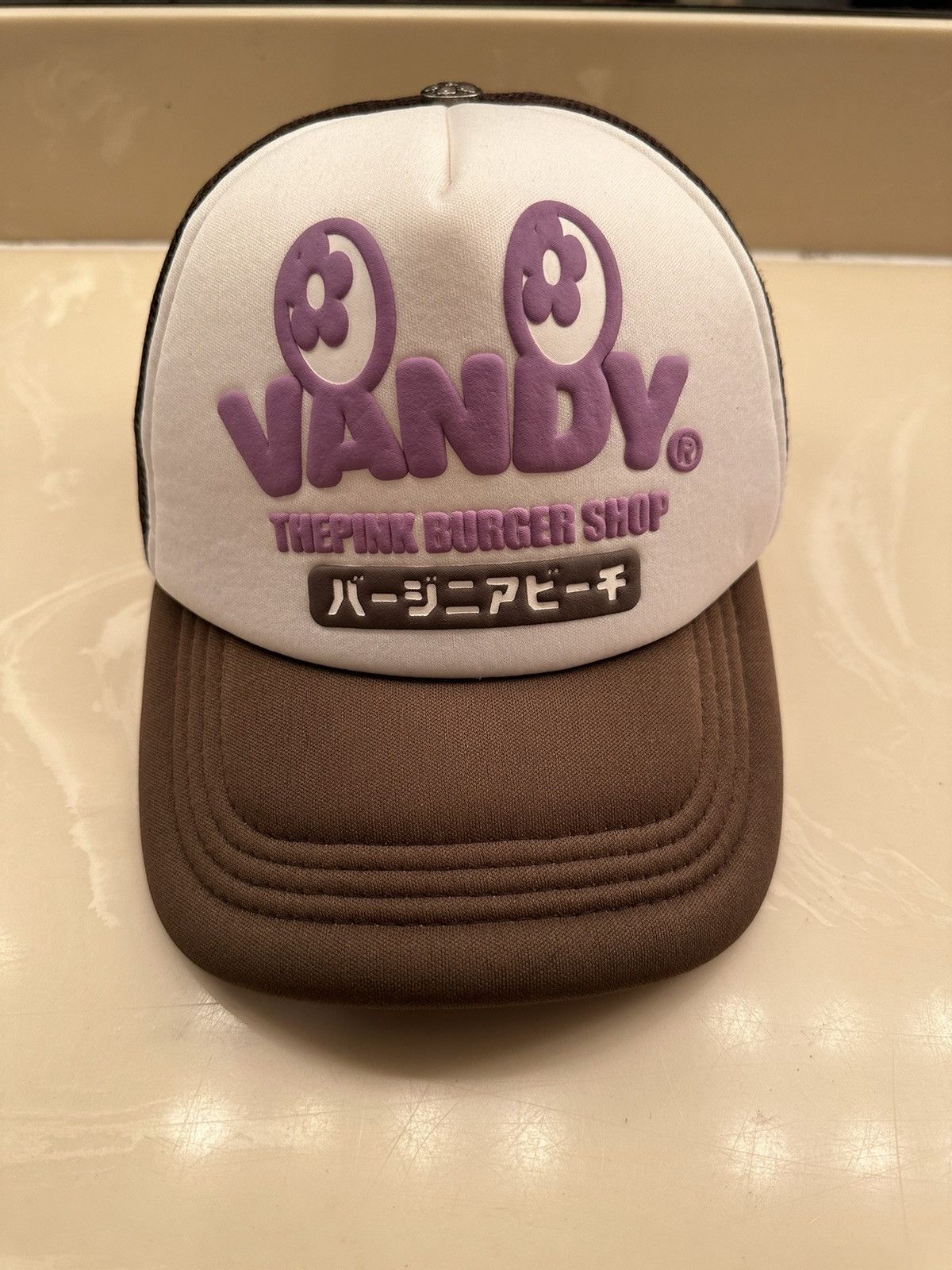 Vandy The Pink Vandy The Pink - Burgershop Trucker Hat - Brown- OS ...