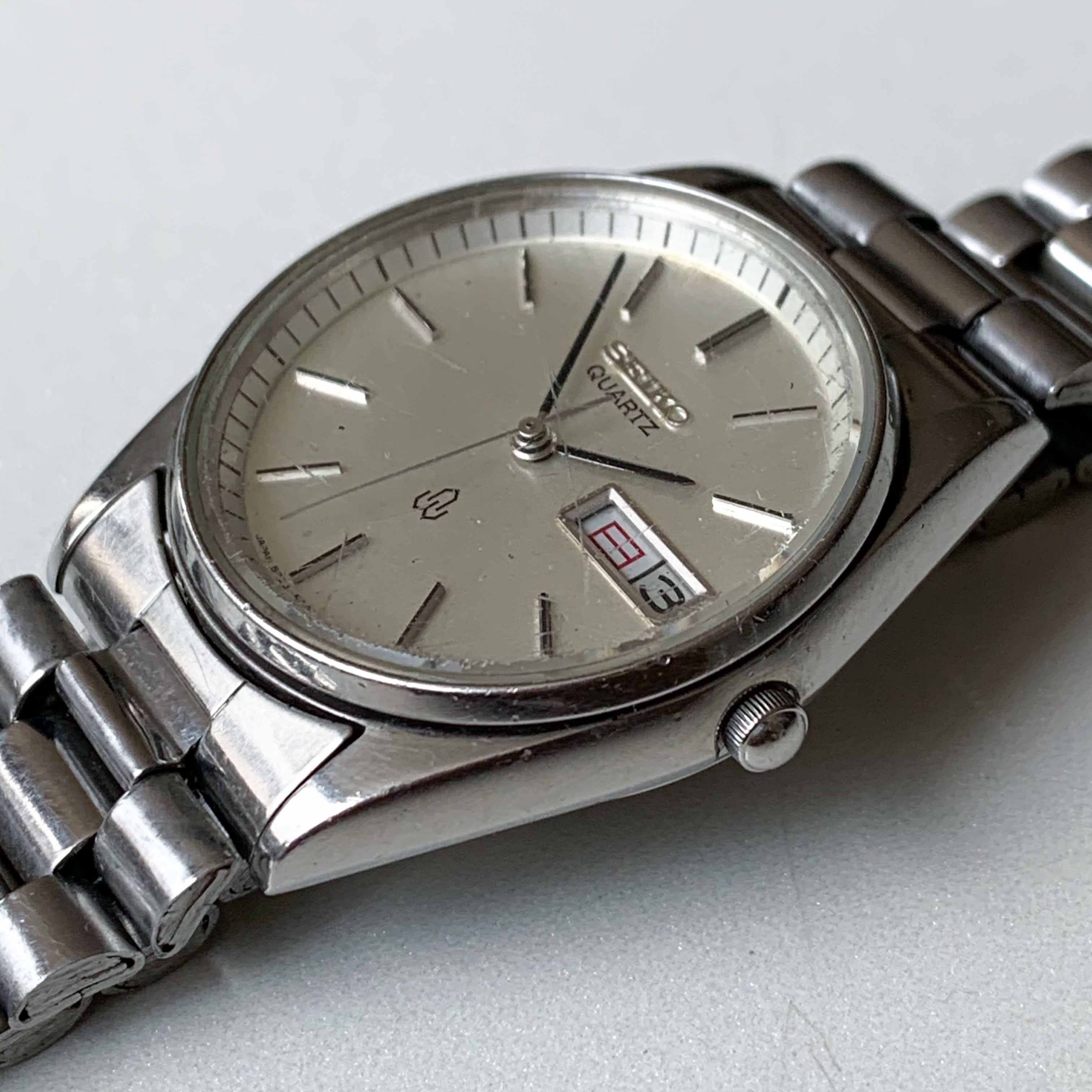 Vintage Vintage Old Seiko Day Date Quartz Watch | Grailed