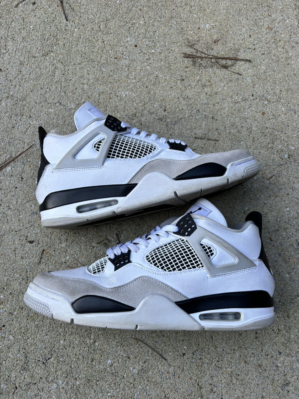 Jordan Brand × Nike Air Jordan 4 Retro Military Black/White | Grailed