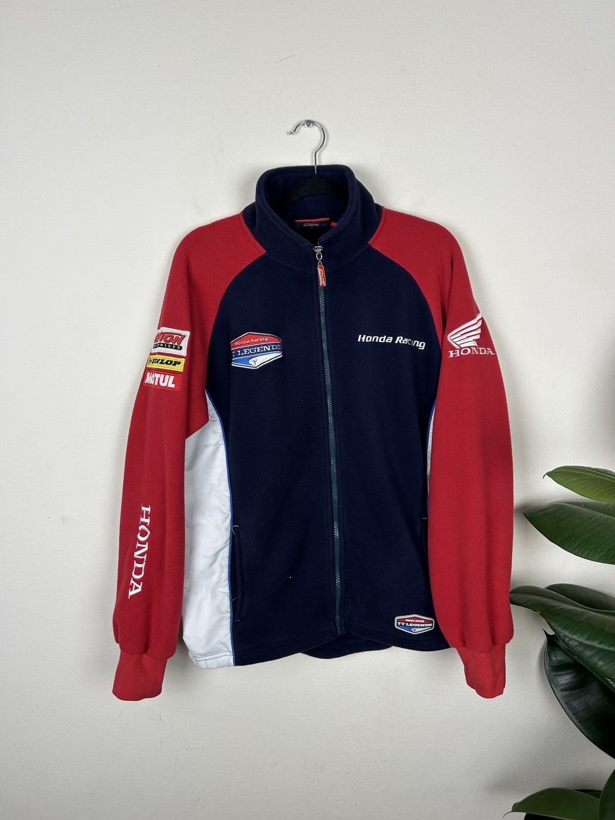 Honda Vintage Honda Racing Fleece Jacket Japan Style | Grailed
