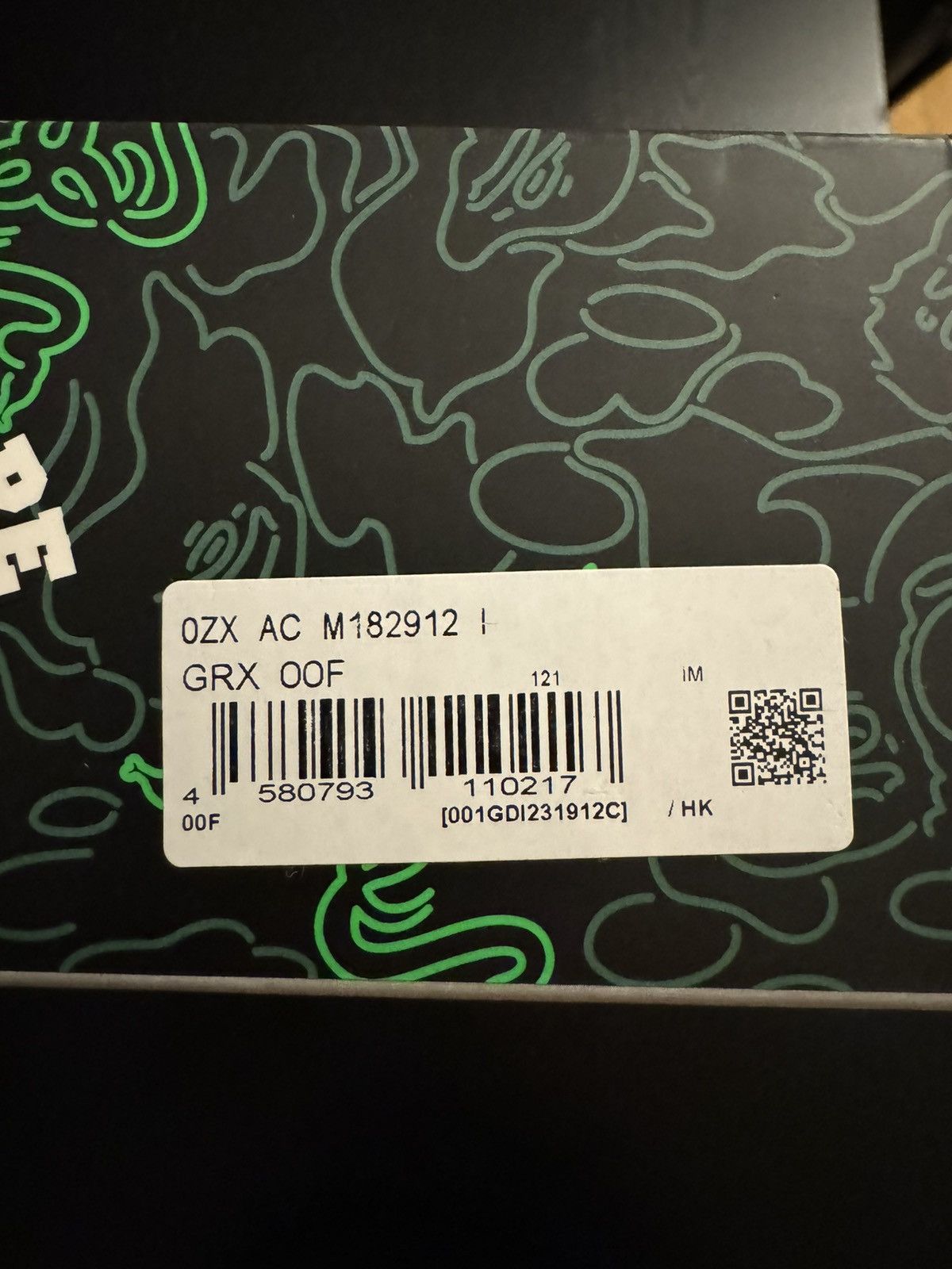 Bape RAZER x BAPE NEON CAMO BLACKWIDOW V3 KEYBOARD (US) | Grailed