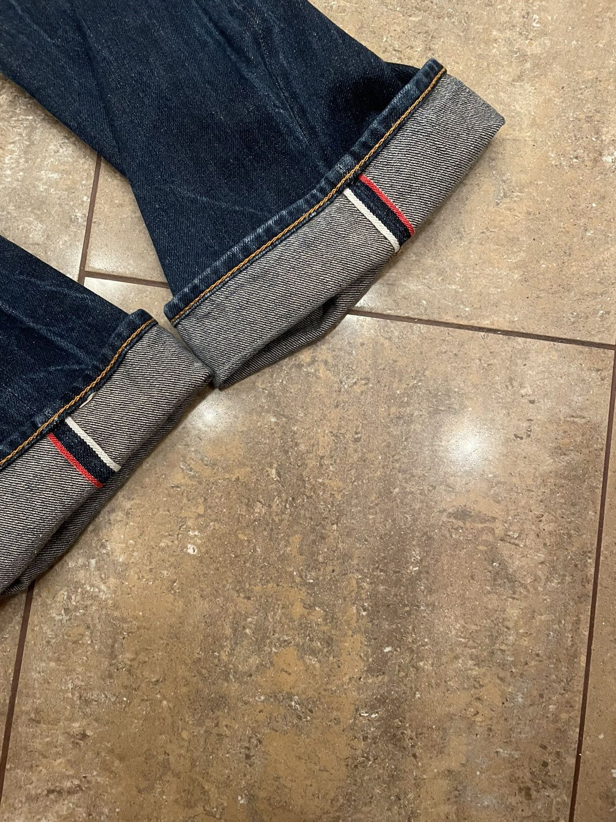 Evisu × Japanese Brand × Vintage Evisu Vintage Selvedge Y2K Jeans Denim ...