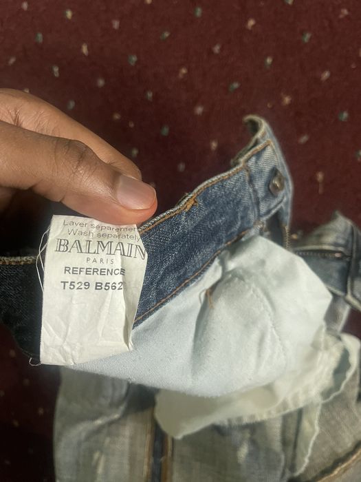 Balmain Balmain decarnin double zippers | Grailed