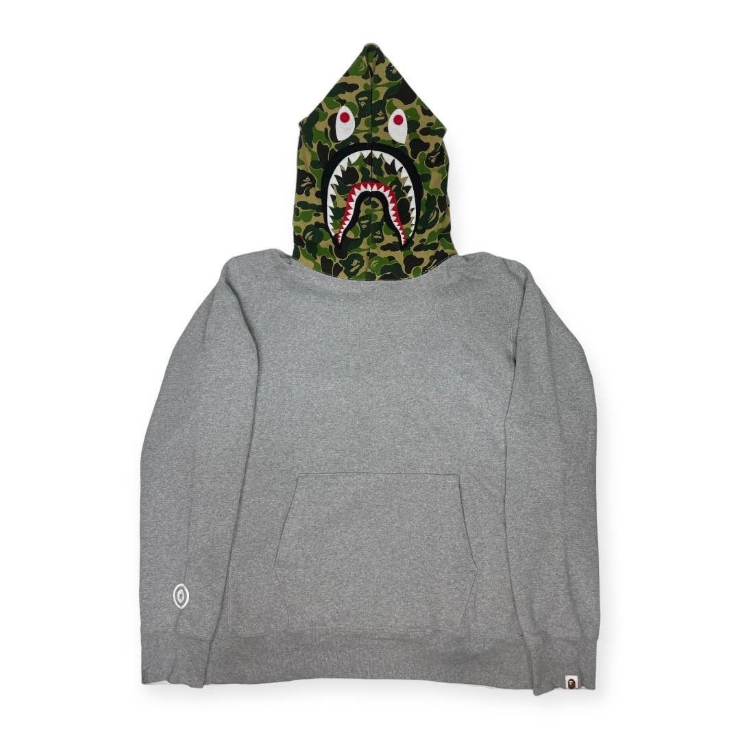 Bape ABC Camo Shark Pullover Hoodie | Grailed