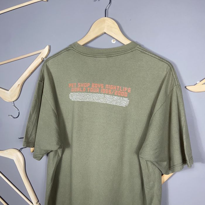 Vintage 1999 Pet Shop Boys ‘Nightlife’ World Tour Vintage T-Shirt | Grailed