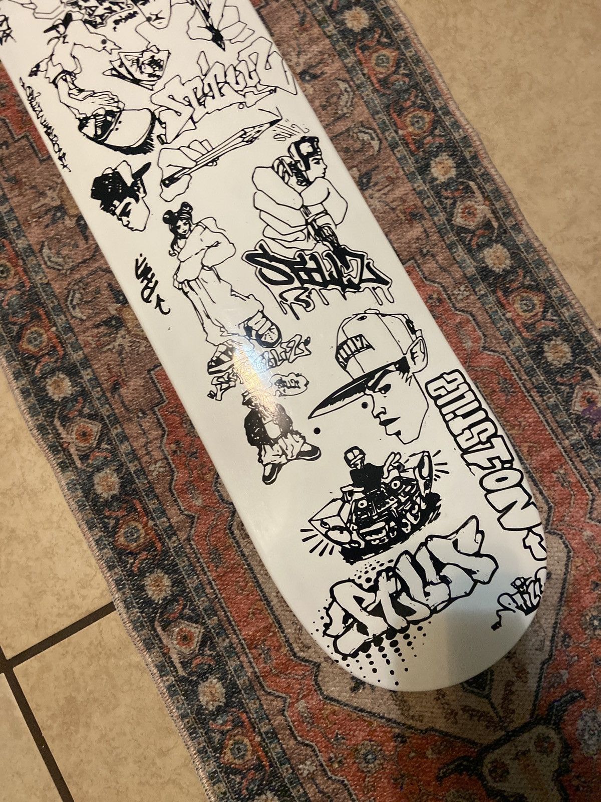 STILLZ RARE STILLZ UNRELEASED SKAREBOARD DECK | Grailed