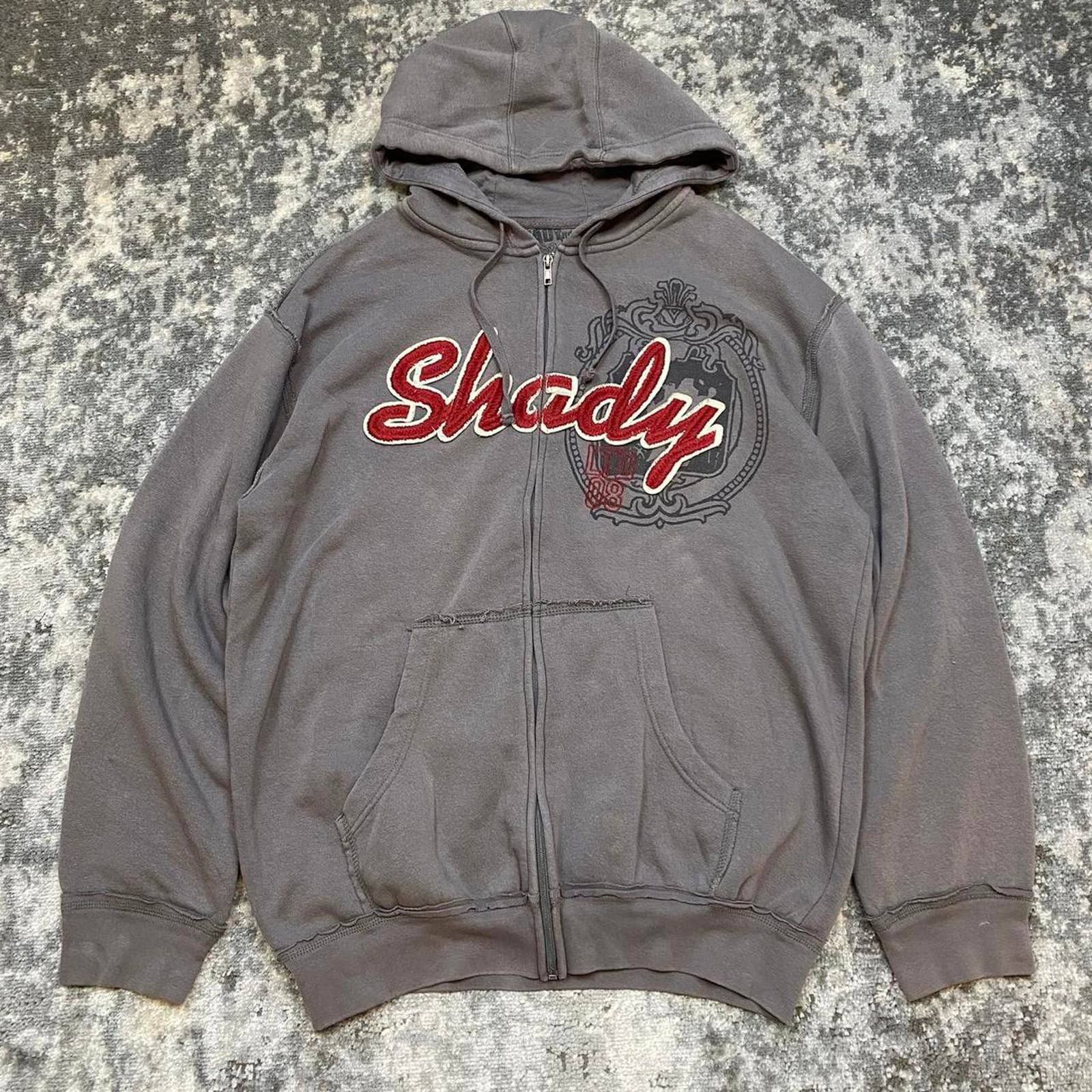 Vintage Vintage Y2K Shady Ltd Zip Hoodie Sweatshirt Crazy Rap Baggy ...