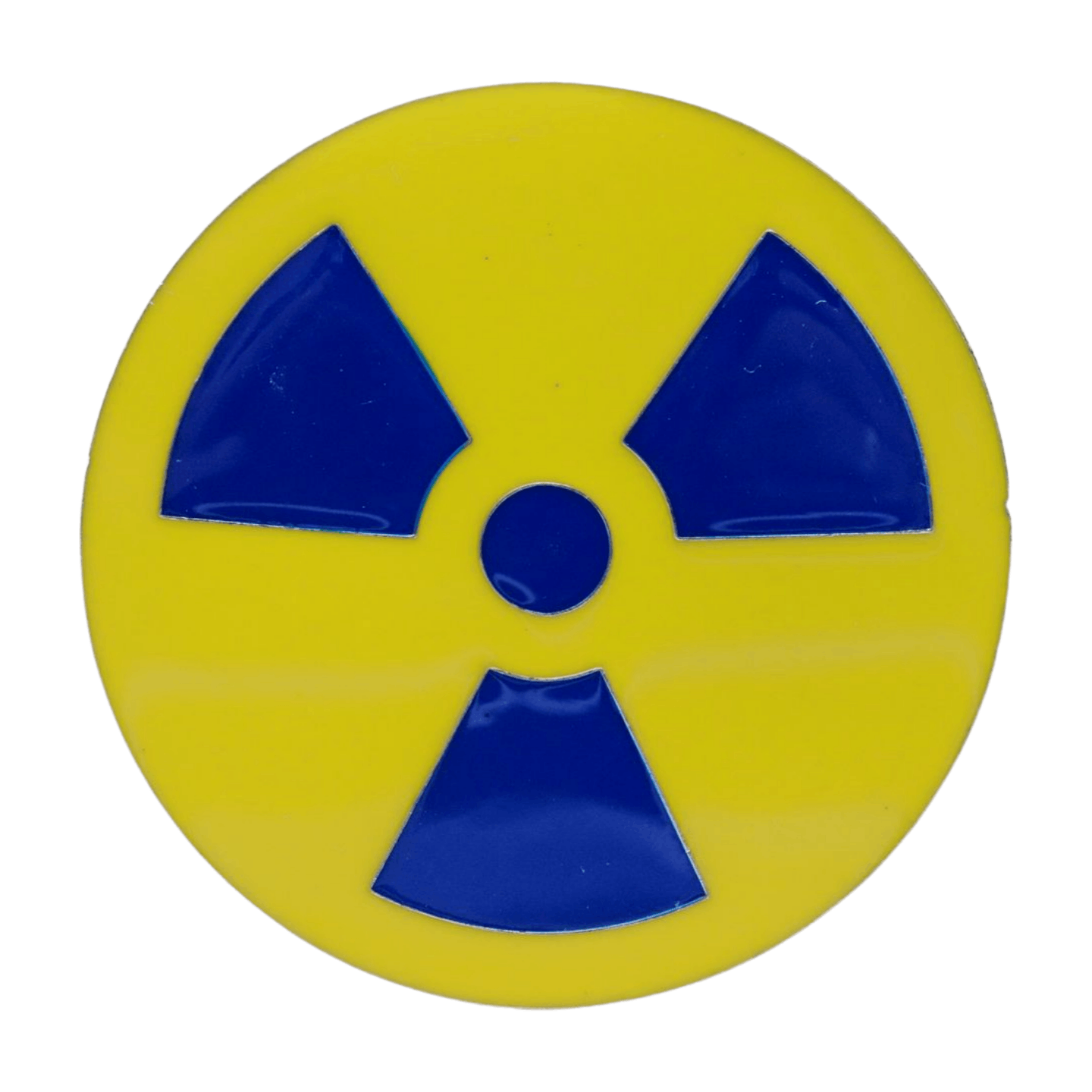 Other Men Women Belt Buckle Silver Metal Nuke Yellow Bomb Anime | Grailed