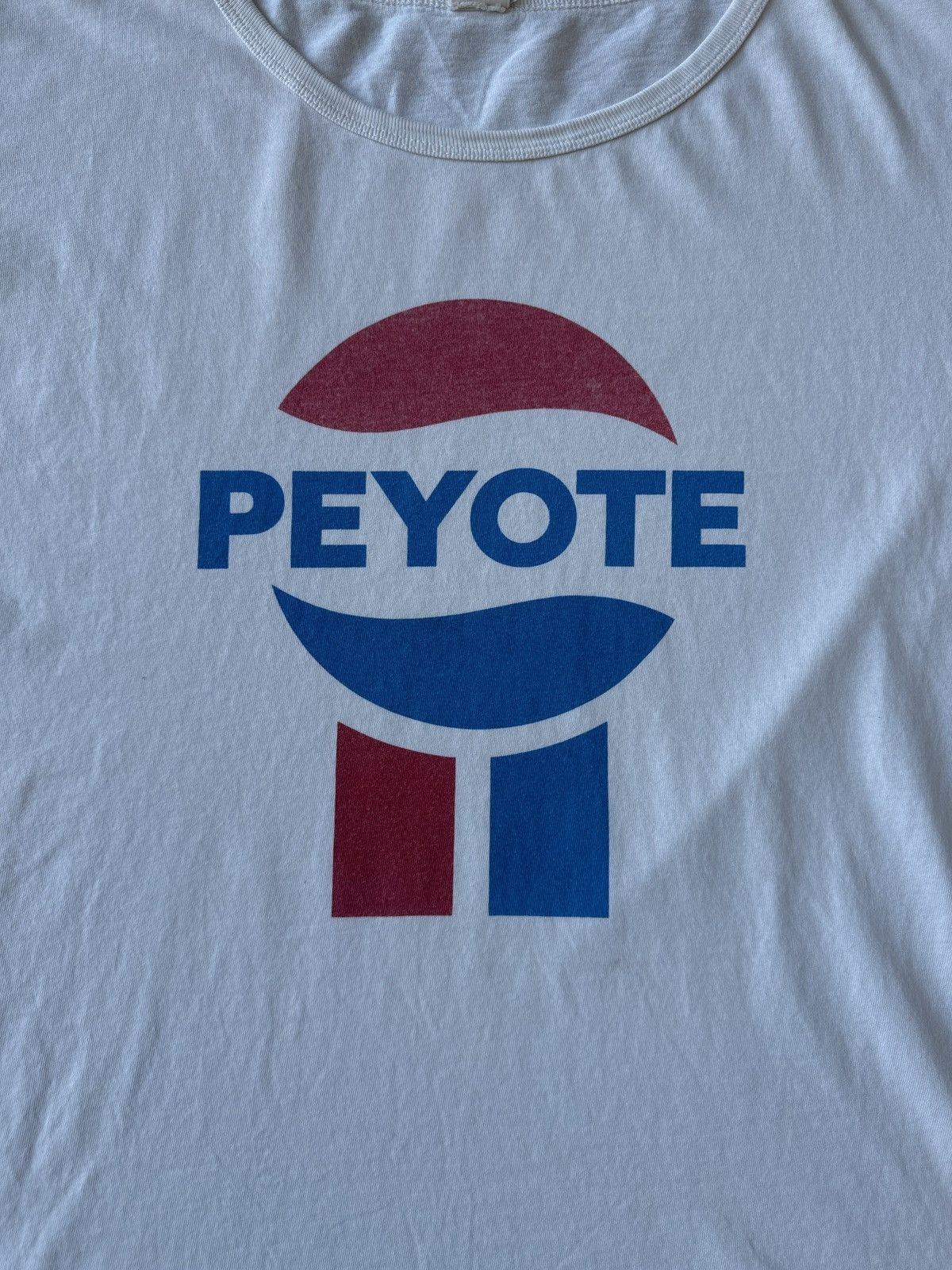 Vintage Vintage Peyote drug reference Pepsi Knock off Tee | Grailed