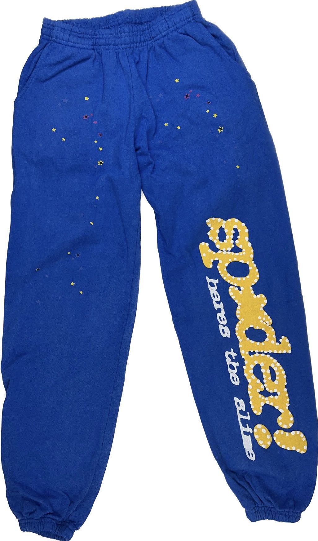 Spider Worldwide Sp5der TC Blue Sweatpants | Grailed