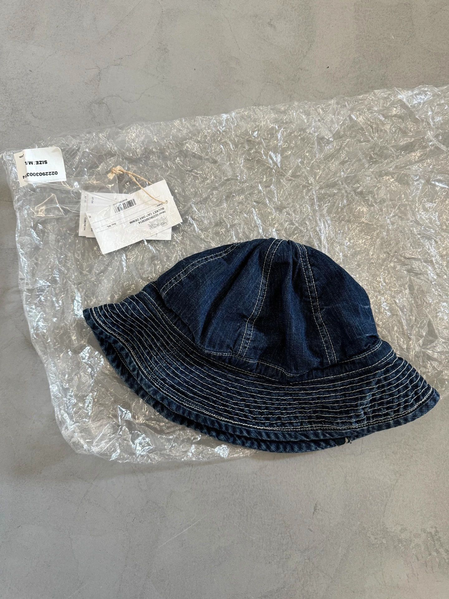 Visvim Visvim ICT 22SS Bucket Cap Dry Denim | Grailed