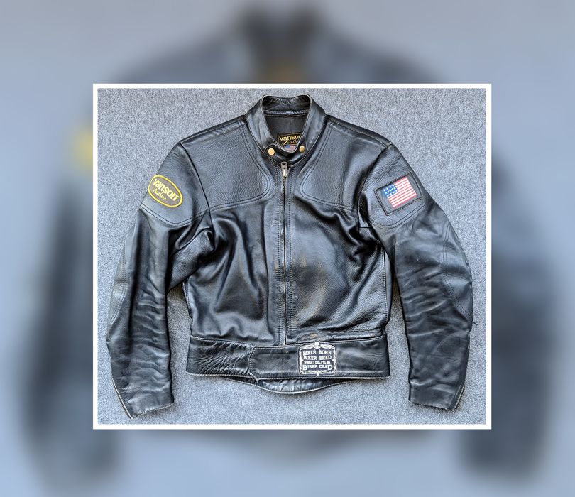 Vanson Leathers Vanson Leather Motorcycle Jacket | Grailed
