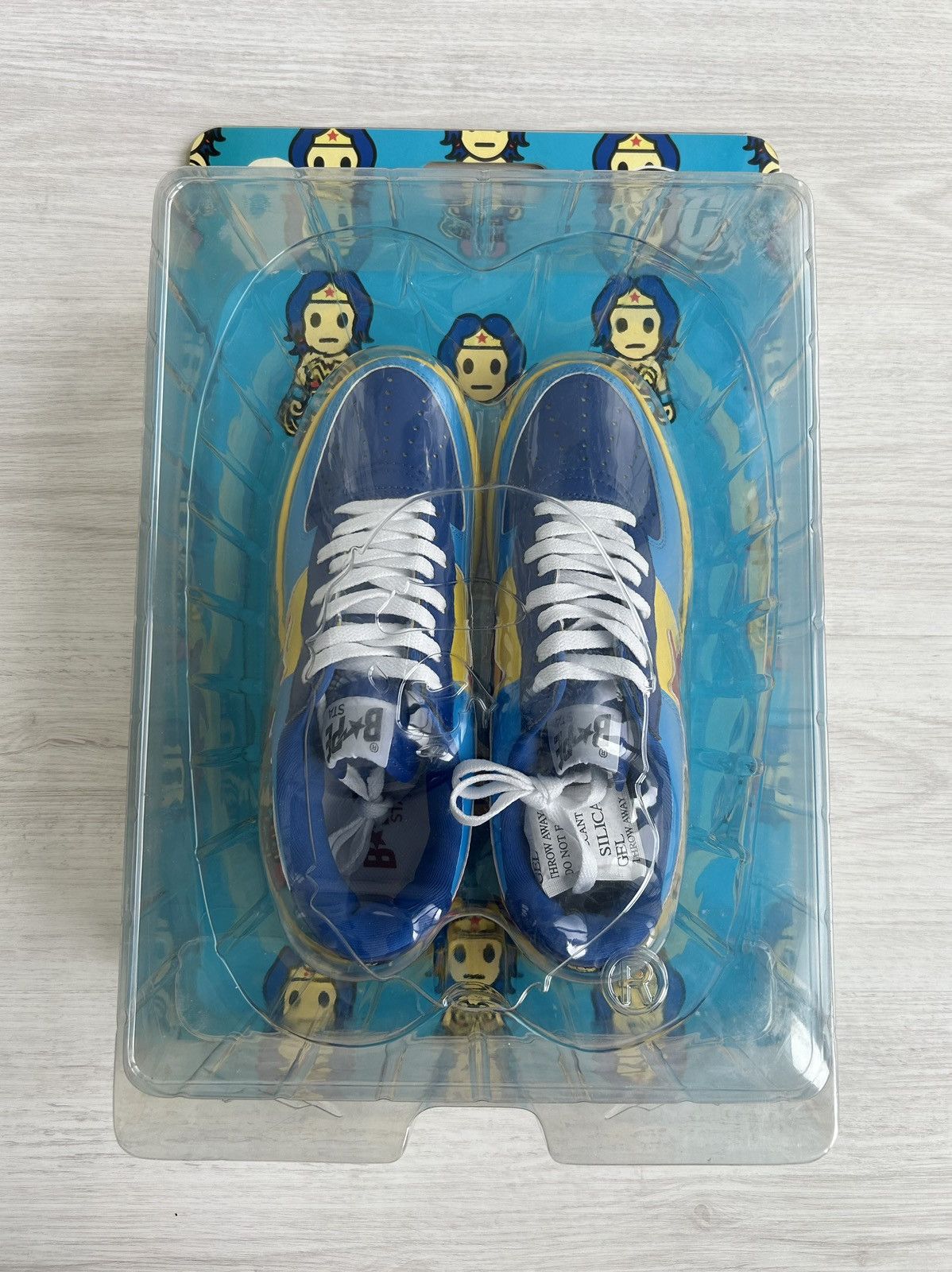 Bape RARE OG 2007 A BATHING APE X DC COMICS WONDER WOMAN BAPESTA | Grailed