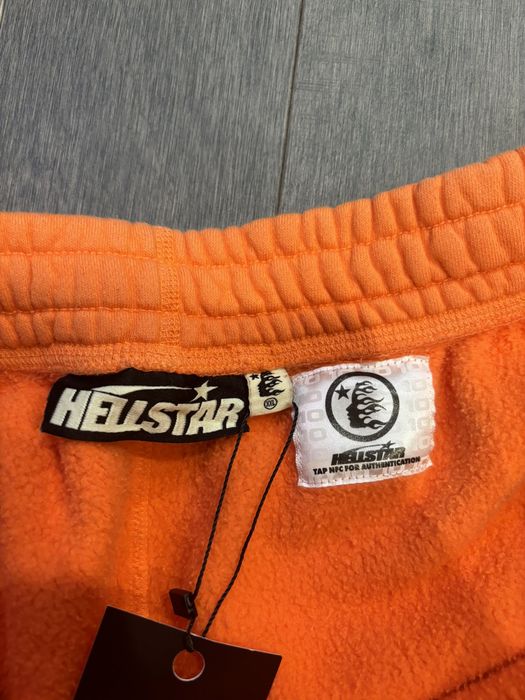 HELLSTAR Hellstar Orange Flare Sweatpants XXL | Grailed