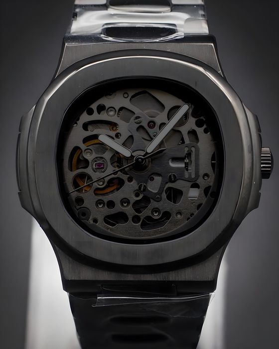 Seiko Seiko luxury custom skeleton “nautilus” watch | Grailed